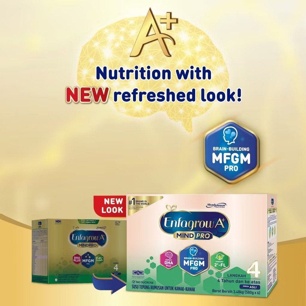 Enfagrow A+ Step 4 - Milk Formula Powder (Vanila), Babies & Kids ...