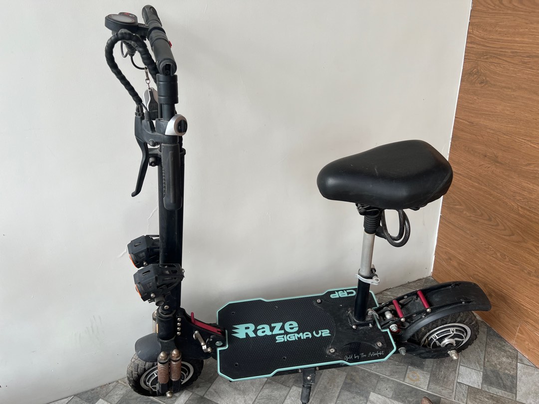 E-scooter Raze Sigma v2 and Raptor, Sports Equipment, Sports & Games ...