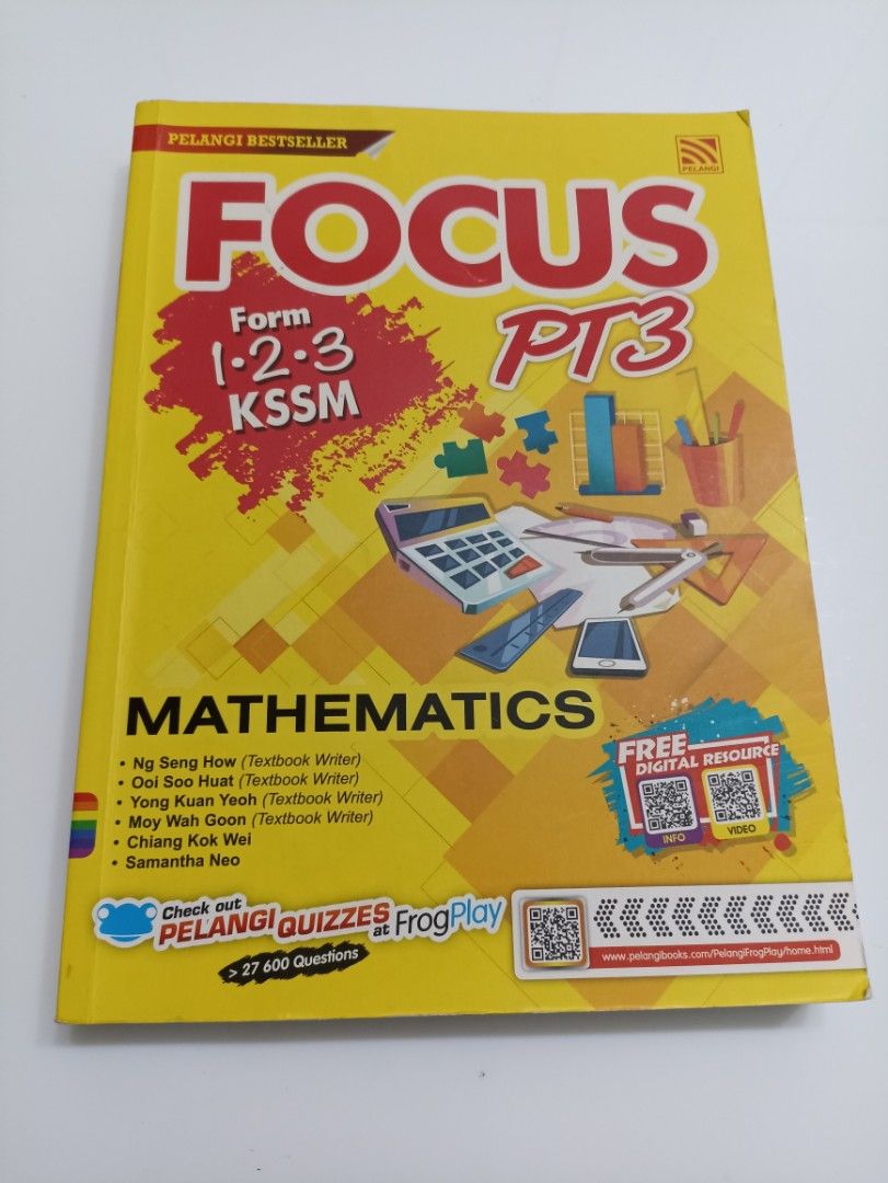 Focus Mathematics PT3, Hobbies & Toys, Books & Magazines, Textbooks on Carousell