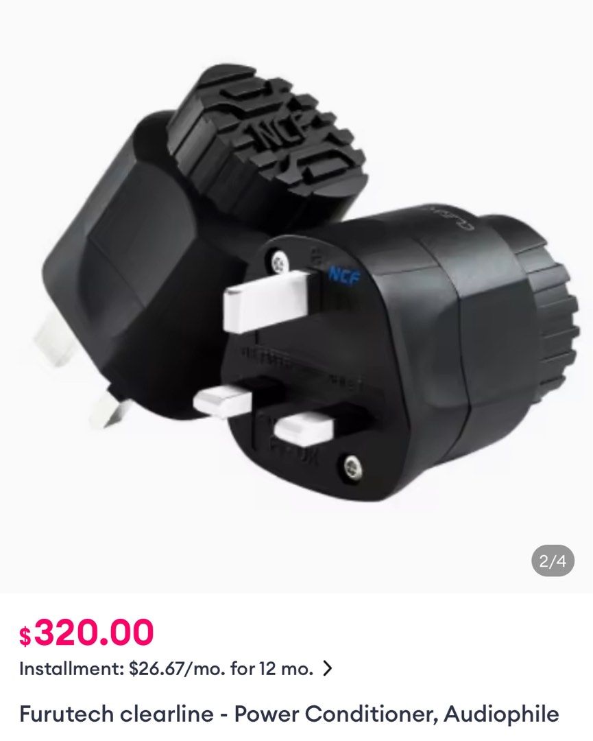 Audiophile grade Furutech NCF clearline Power Conditioner UK plug Audio ...