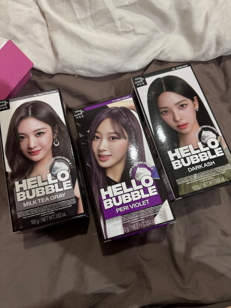 HAIR COLOUR MISE EN SCENE Hello Bubble, Beauty & Personal Care, Hair on ...