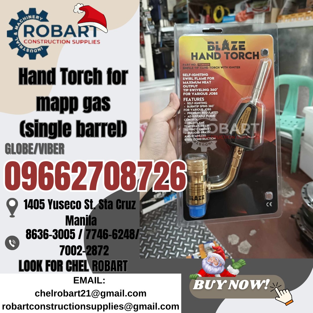 HAND TORCH FOR MAPP GAS, Everything Else, Looking For on Carousell
