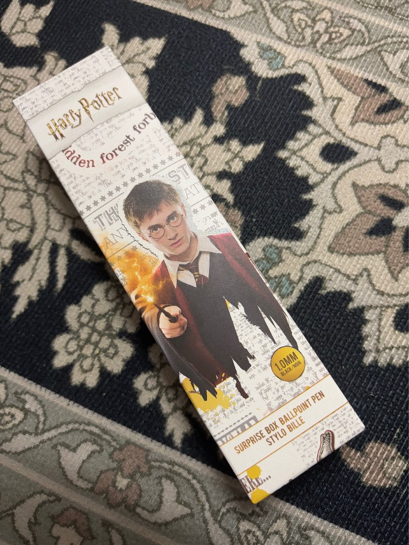 Miniso x Harry Potter Wand Surprise Box Ballpoint Pen, Hobbies & Toys ...