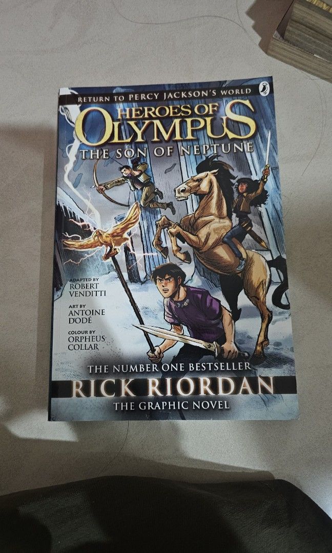 Heroes of Olympus: The Son of Neptune Graphic Novel by Rick Riordan ...