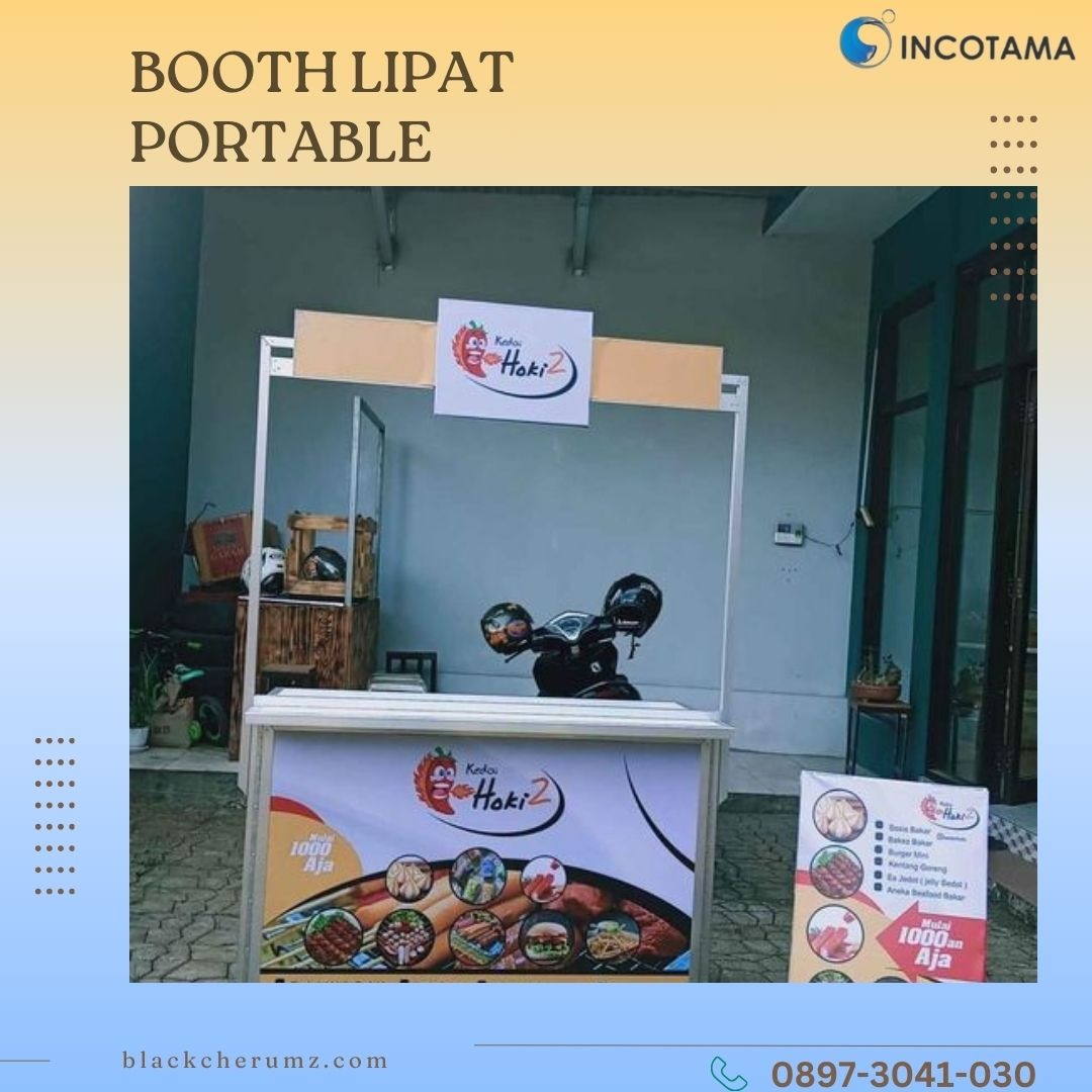Hub: 089 730 410 30 Ready Booth Jualan Lipat Bahan Premium 53355 ...
