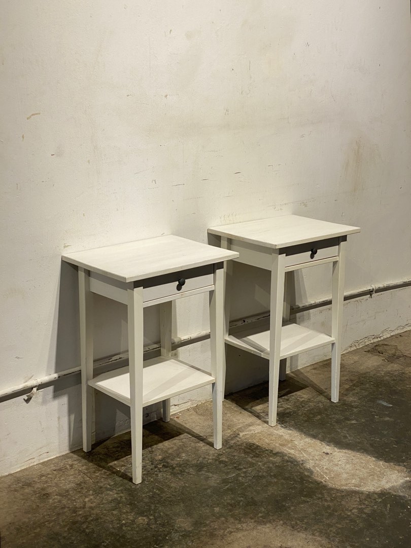 Ikea Hemnes Side Table, Furniture & Home Living, Furniture, Tables ...