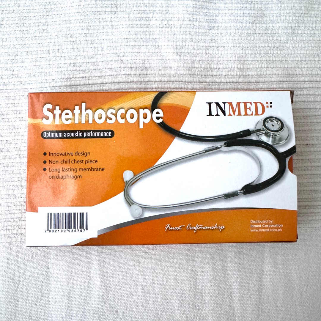 Original INMED Stethoscope, Health & Nutrition, Medical Supplies ...
