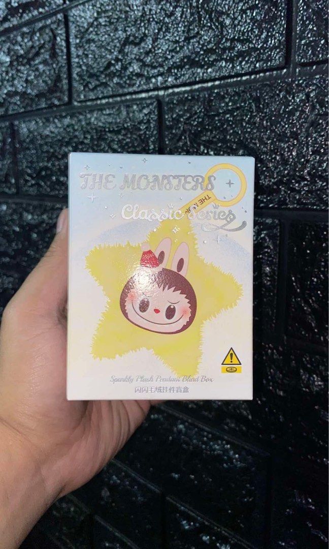 LABUBU SPARKLY PLUSH PENDANT BLIND BOX, Hobbies & Toys, Toys & Games on ...