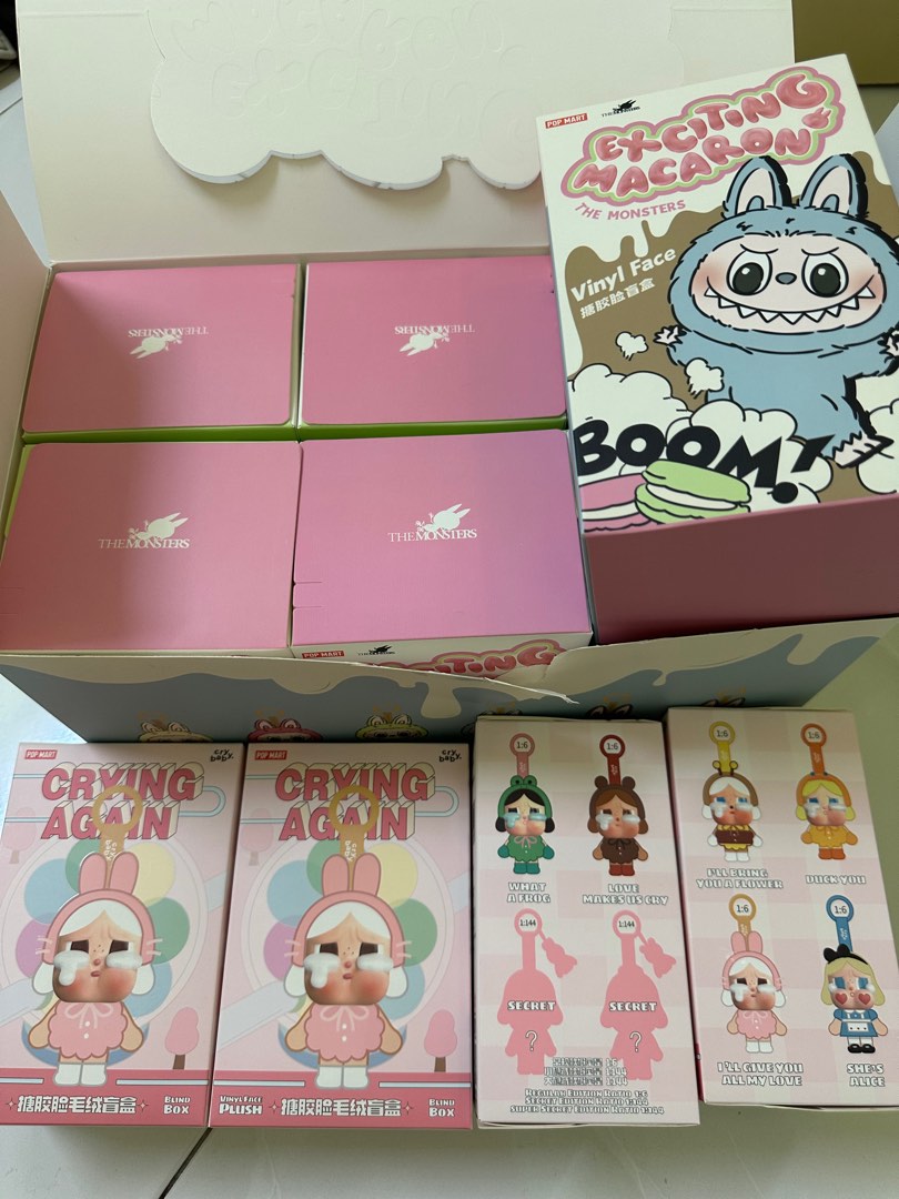 labubu V1 /cry baby, Hobbies & Toys, Toys & Games on Carousell