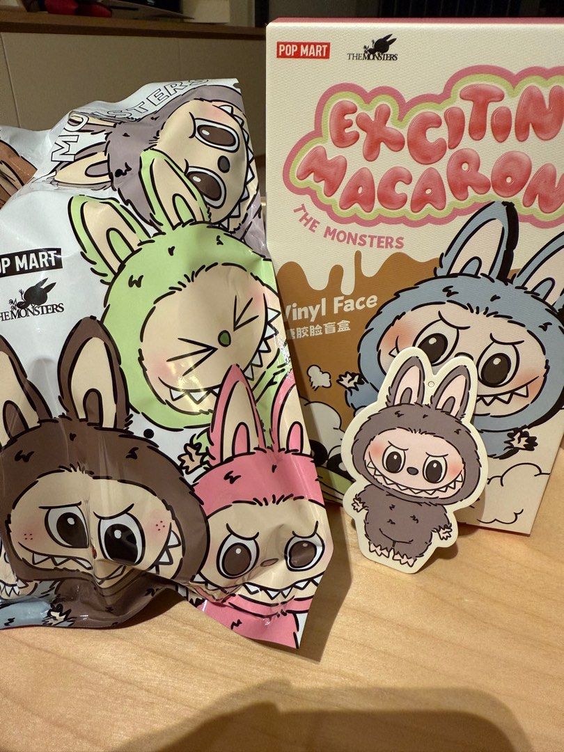 Labubu V1 Macaron Sesame Bean, Hobbies & Toys, Toys & Games on Carousell