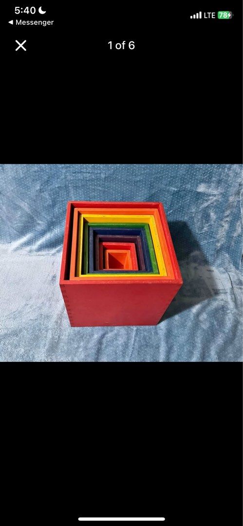 Large Nesting Box, Babies & Kids, Infant Playtime on Carousell
