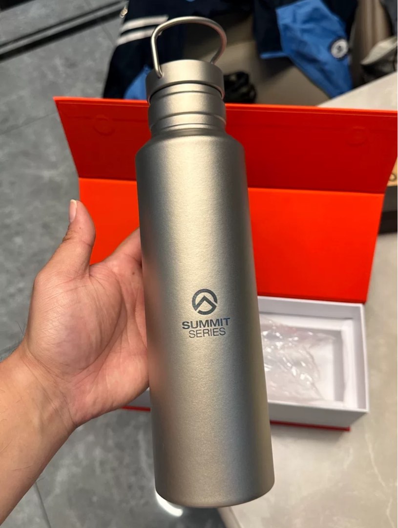Limited Edition Summit Series The North Face Titanium Thermos Flask ...