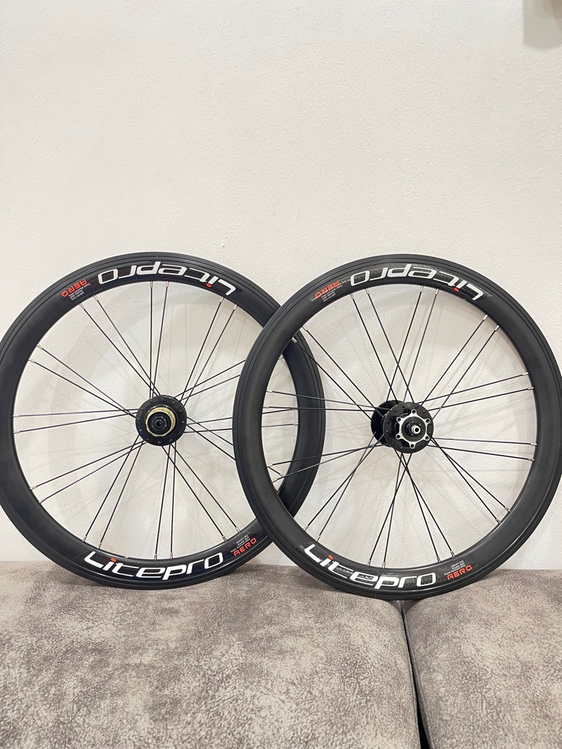 Litepro wheelset 20 inch 451 Disc Brake, Sports Equipment, Bicycles ...