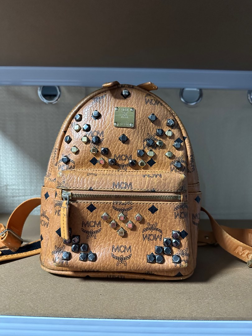 Mcm mini backpack, Luxury, Bags & Wallets on Carousell