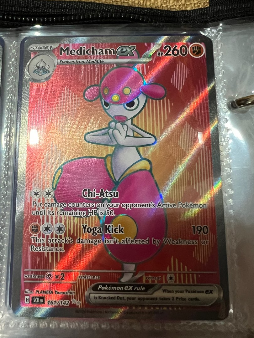 Medicham EX Pokemon TCG, Hobbies & Toys, Toys & Games on Carousell