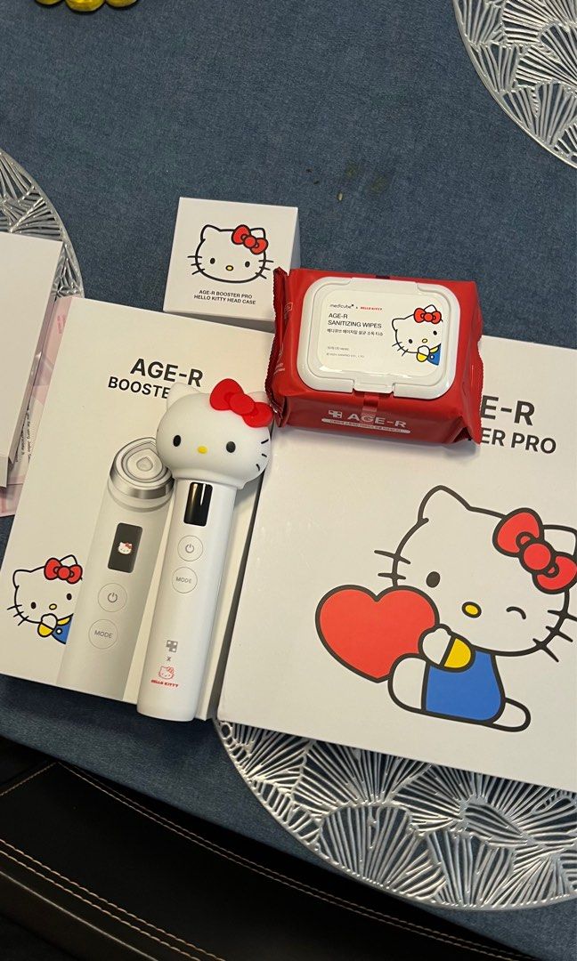 Medicube Limited Edition Hello Kitty Age-R Booster Pro, Beauty ...