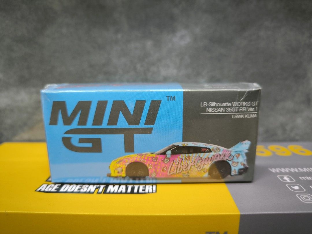 MINI GT Nissan Gtr R35 Kuma Lbwk Sealed Diecast, Hobbies & Toys, Toys ...