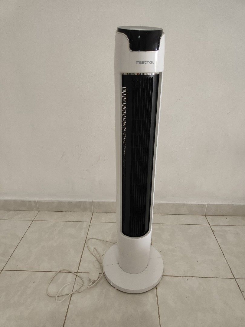 Mistral Remote Tower Fan MFD4880R, Furniture & Home Living, Lighting ...