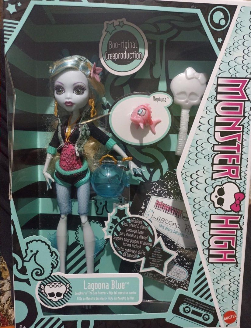 Monster high lagoona blue doll creeproduction, Hobbies & Toys, Toys ...
