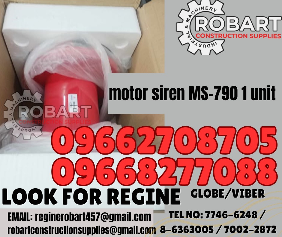 motor siren MS-790 1 unit, Looking For on Carousell