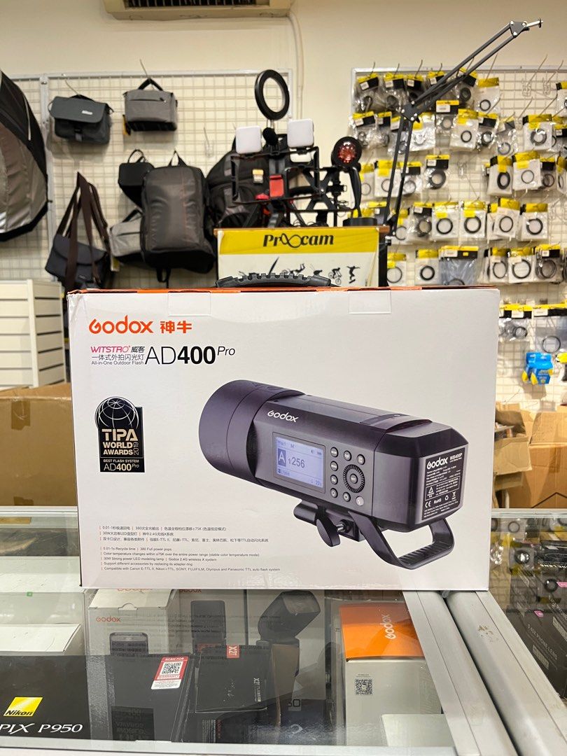 NEW Godox AD400Pro TTL Studio All In One Outdoor Flash Ready Stock ...