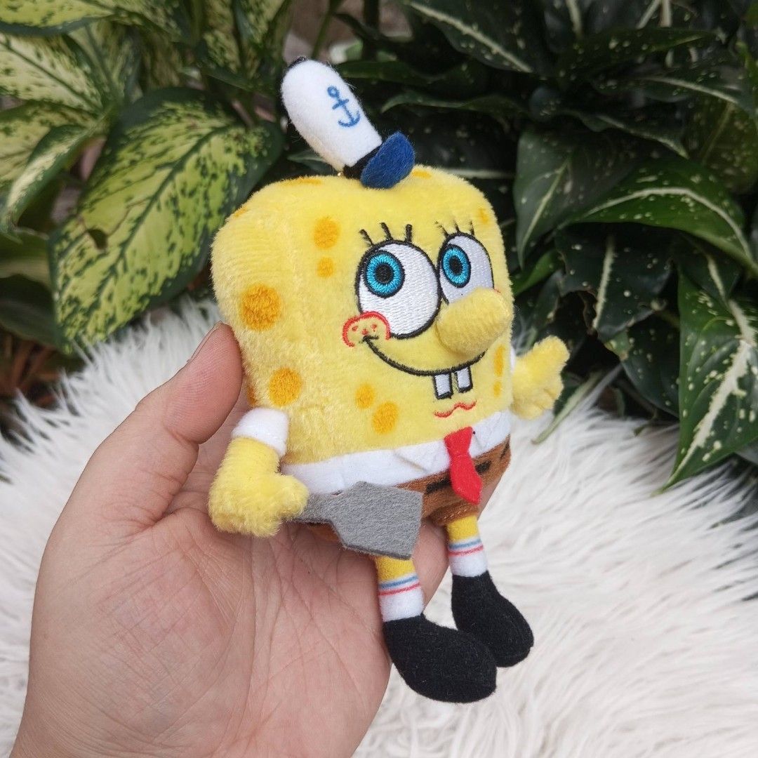 NICKELODEON Sailor Spongebob Cute Authentic Japan 5 inches Plush Toy ...