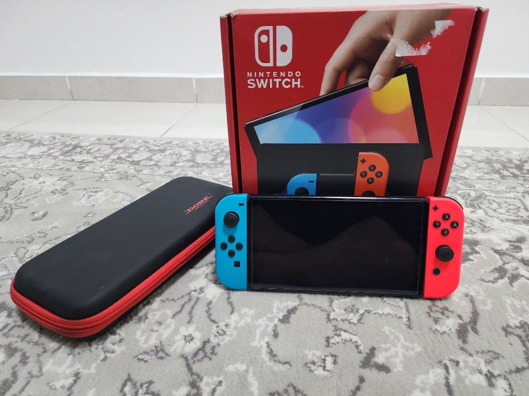 Nintendo Switch Oled 256GB Jailbreak + Free Games, Video Gaming, Video Game Consoles, Nintendo ...