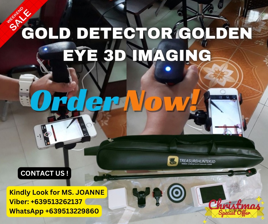 ON SALE NOW READY TO PICK-UP GOLD DETECTOR GOLDEN-EYE 3D IMAGING ...