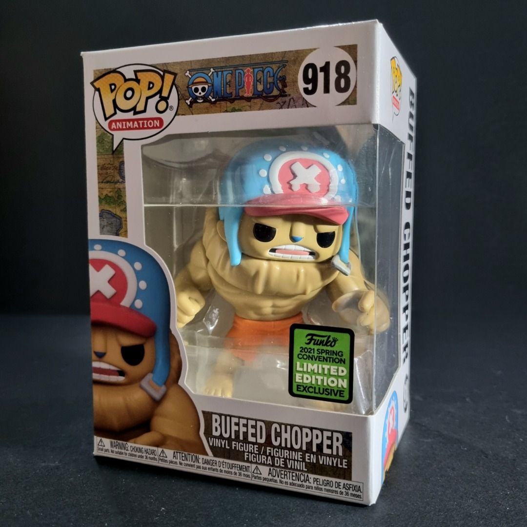 One Piece - Buffed Chopper Anime Funko Pop - 2021 Convention Exclusive ...