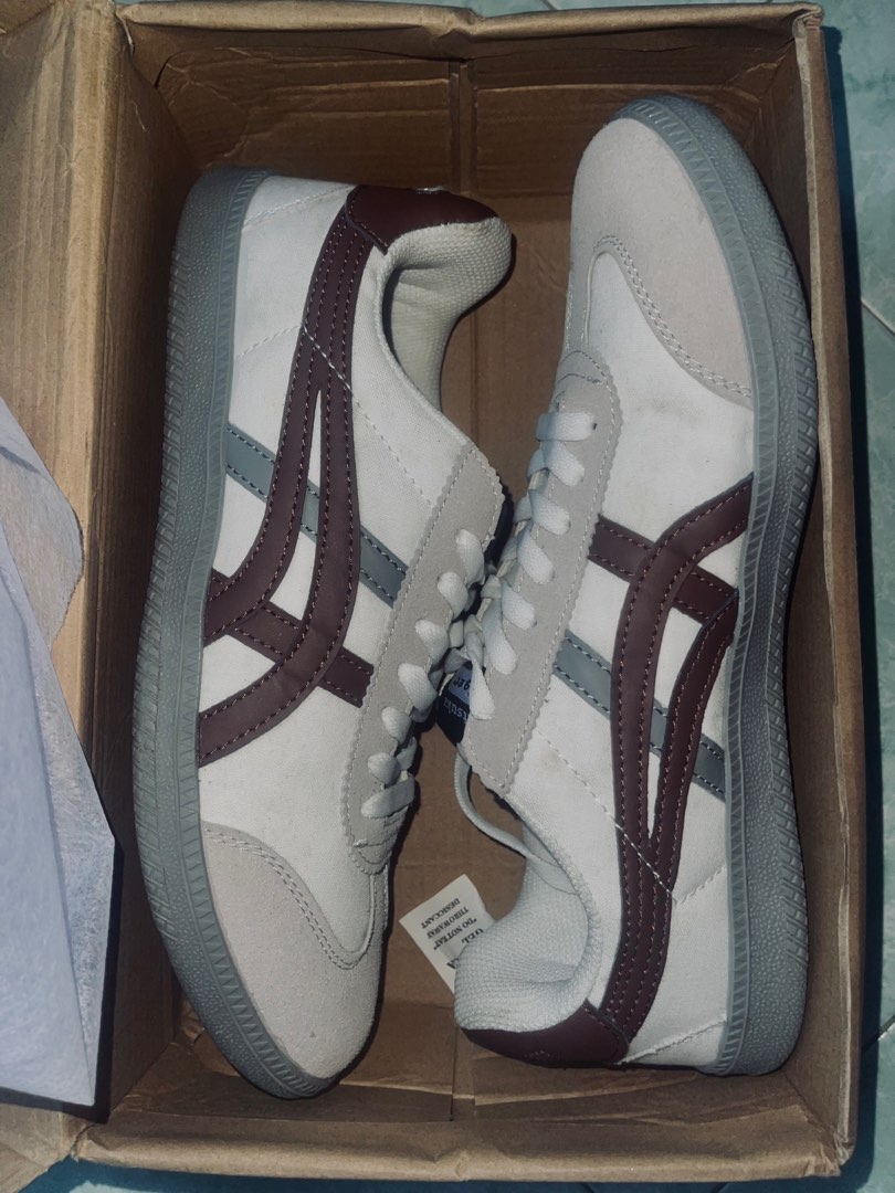 Onitsuka Tiger Tokuten (White Gray Colour), Men's Fashion, Footwear ...