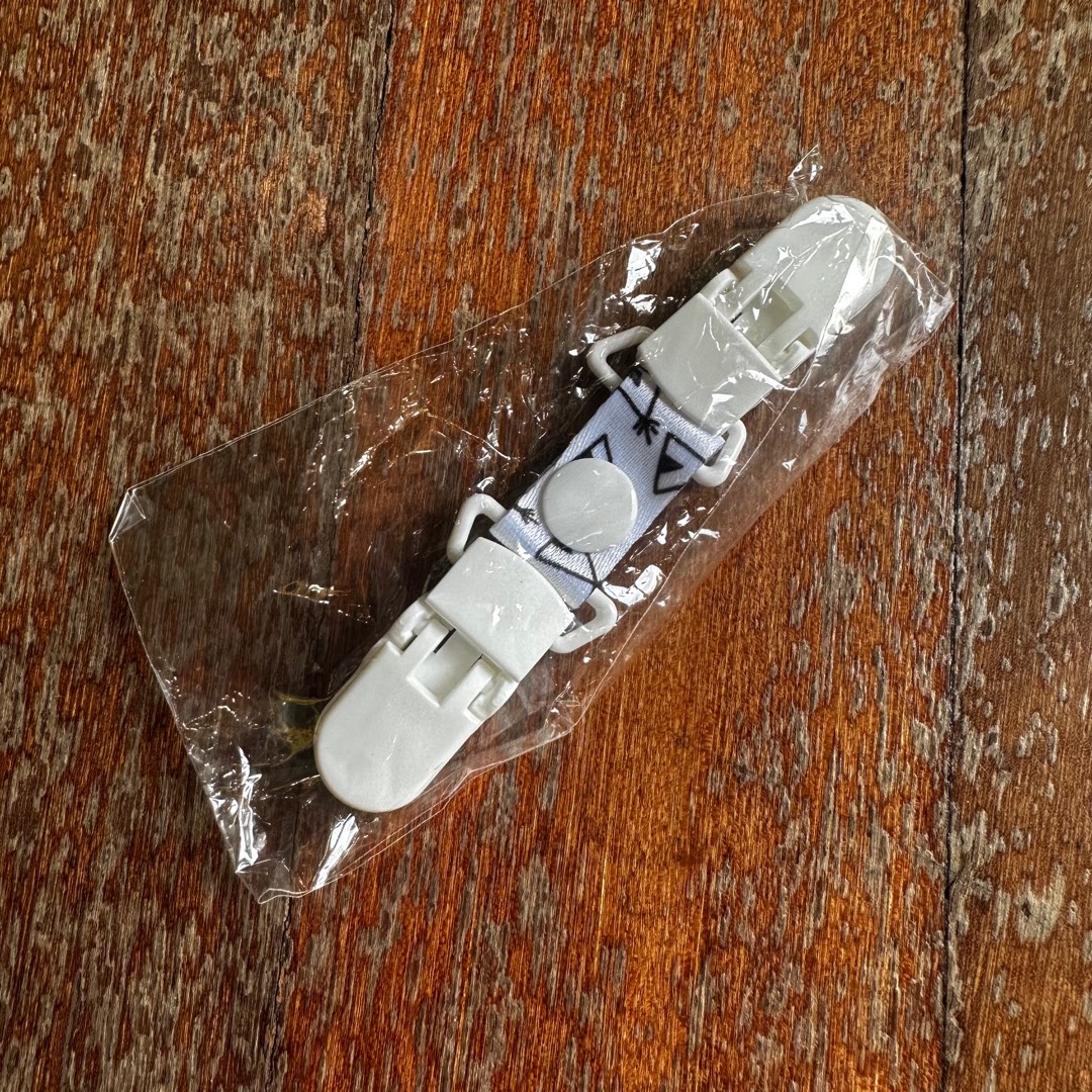 Pacifier Napkin Clipper Clip on the clothes, Babies & Kids, Nursing ...