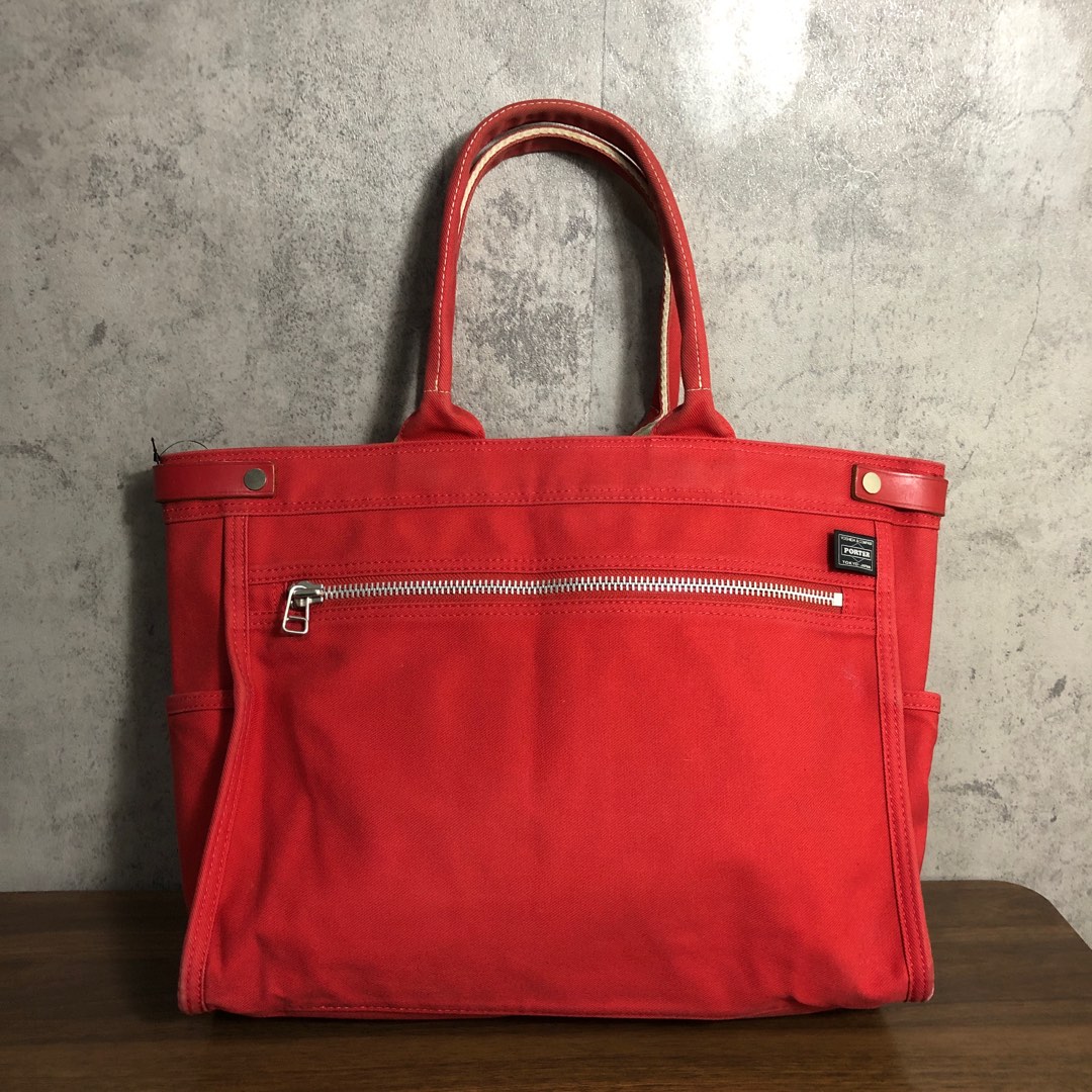 Porter Yoshida Girl Canvas Tote Bag, Luxury, Bags & Wallets on Carousell