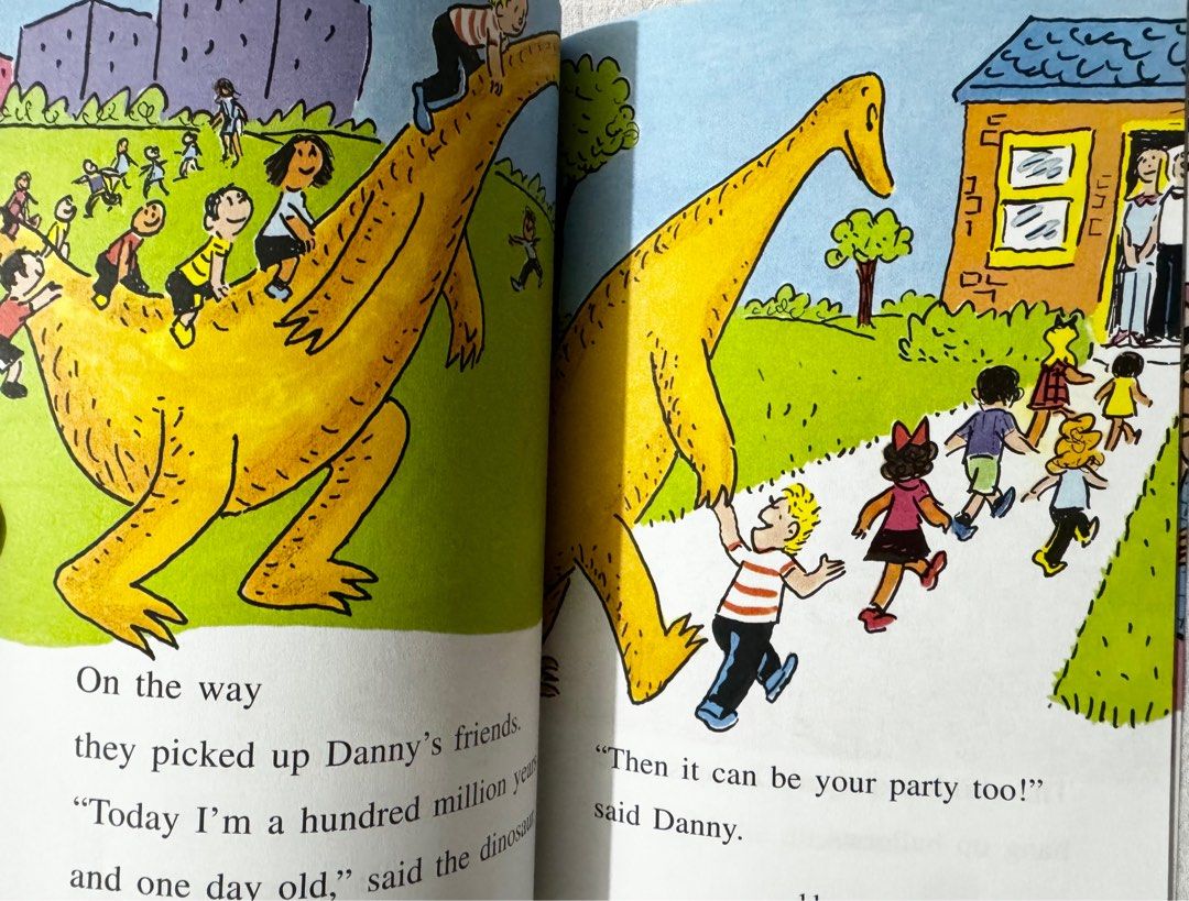 Preloved I Can Read level 1 Syd Hoff Happy Birthday Danny And The Dinosaur children picture book ...