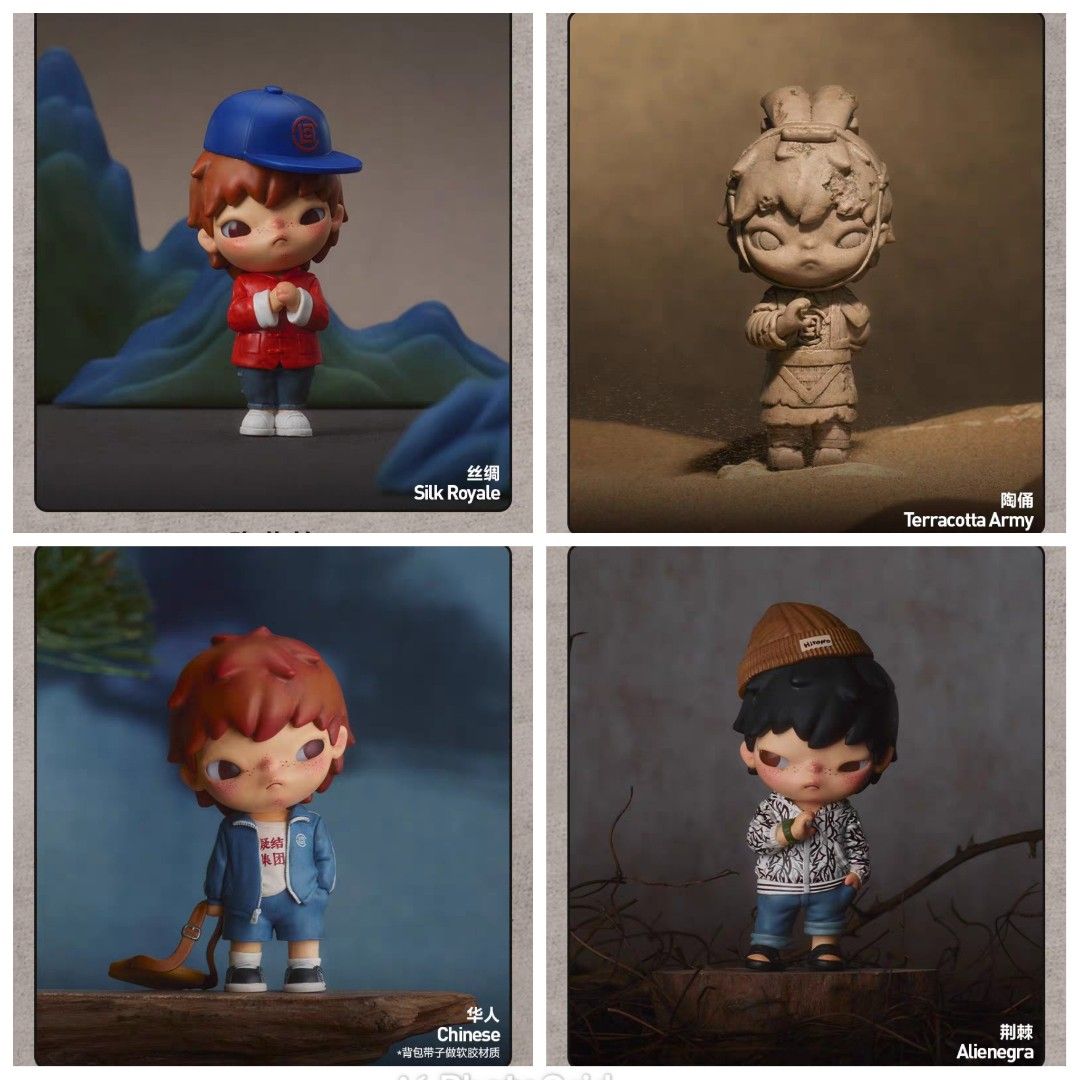 Preorder (Confirmed Design) - Popmart Pop Mart popmart Hirono x CLOT ...