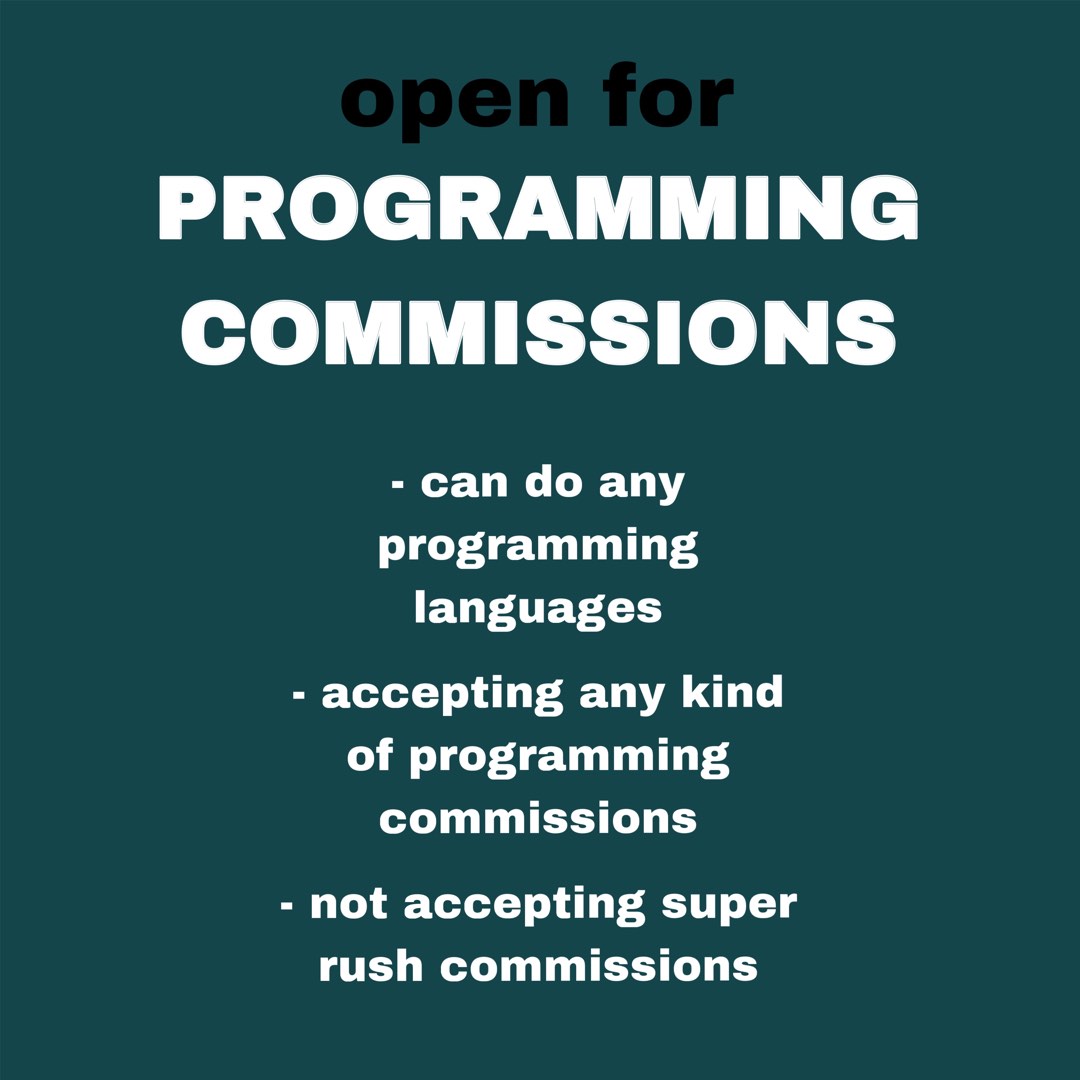 Programming Commission Programmer Developer Coding Program 8298