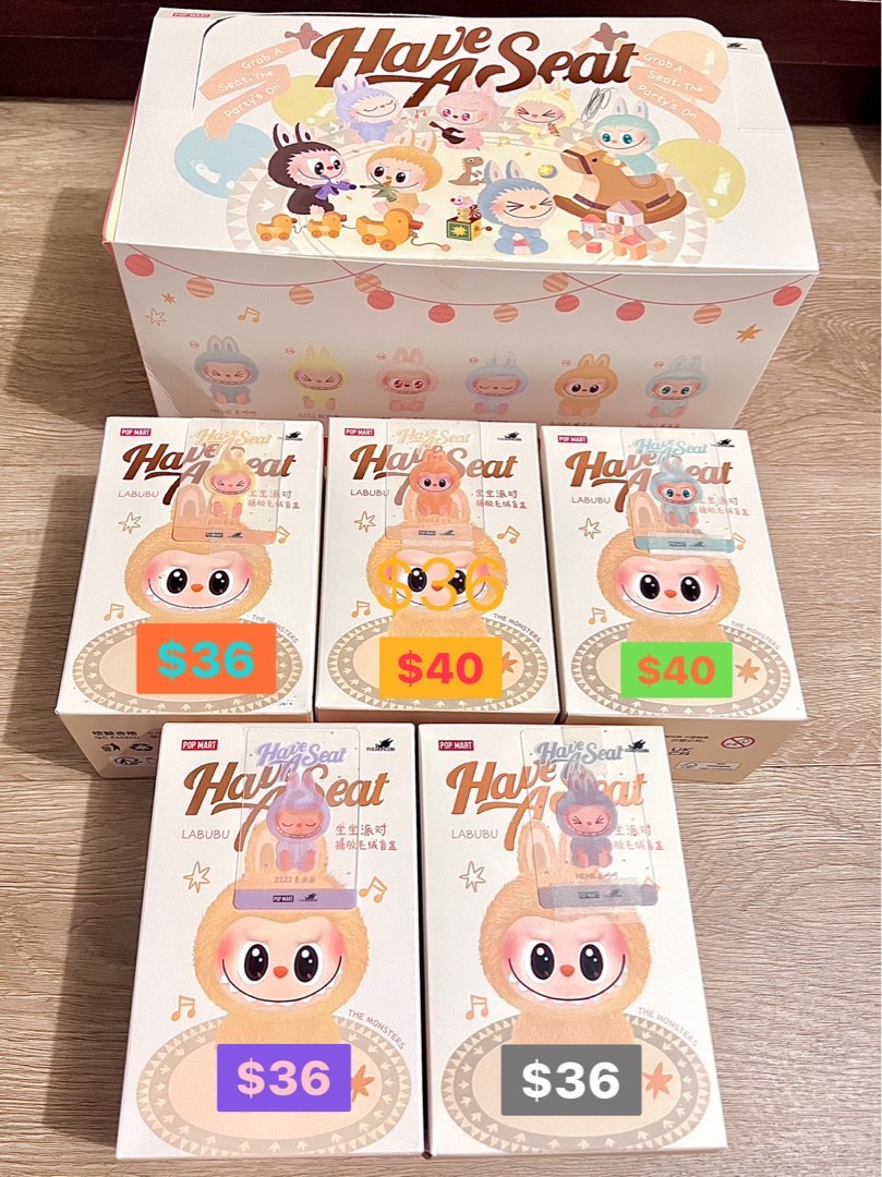 Sale! Labubu V2, Hobbies & Toys, Toys & Games on Carousell