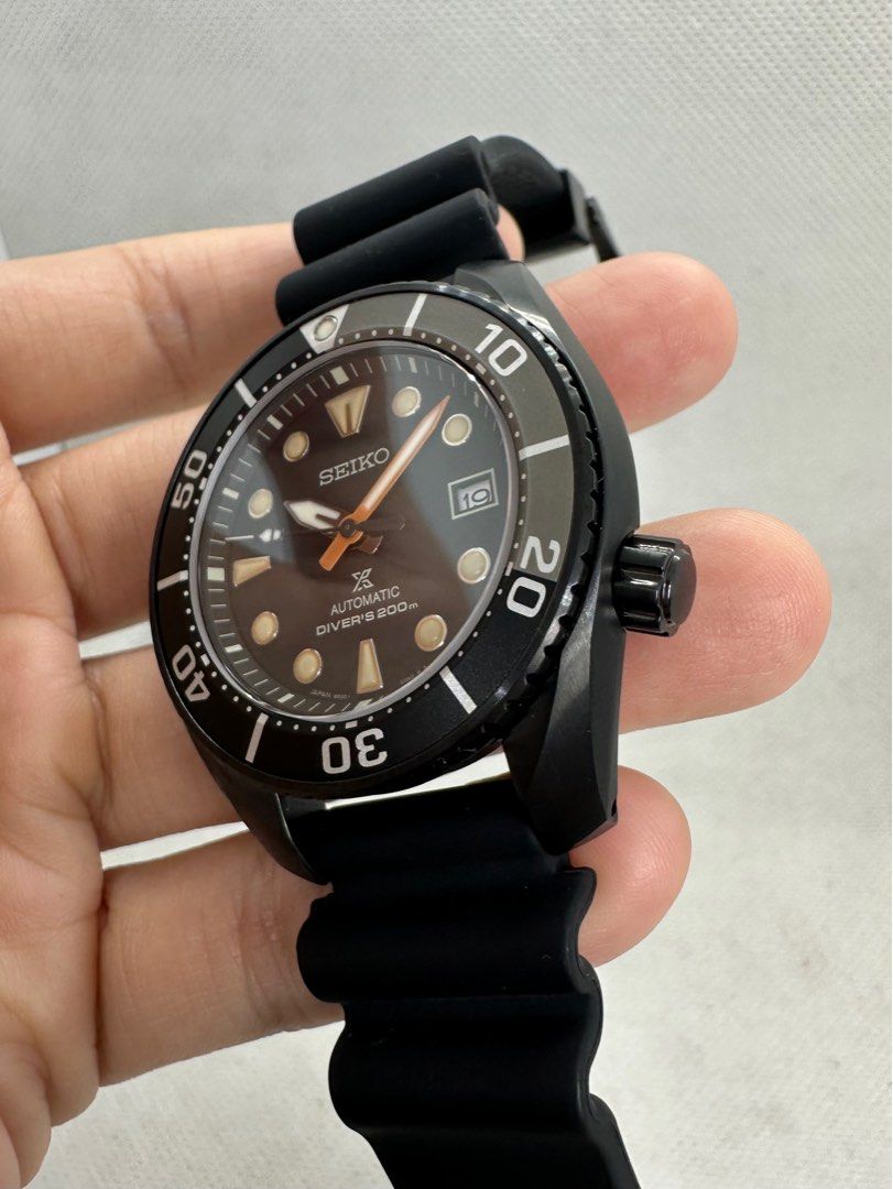 Seiko Prospex Sumo 45mm SPB125 Black Series Diver Automatic LE BNIB ...
