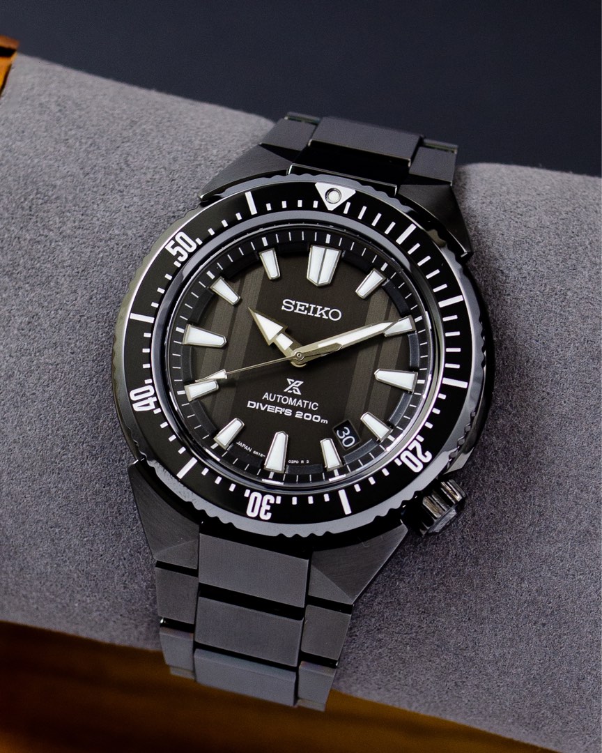 Seiko Transocean x Zero Haliburton - Black PVD SBDC045 - LE 500pcs, Men ...
