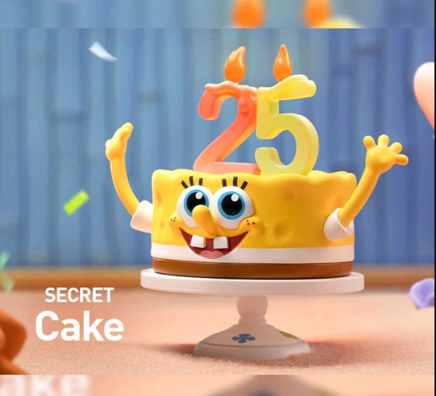 sell [new] Popmart SpongeBob squarepants daily quirks secret cake ...