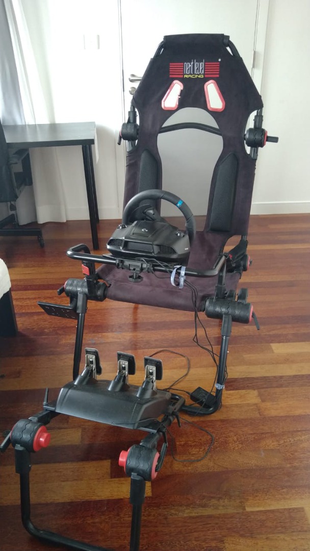 Set- Racing Cockpits F-GT Lite & Logitech G923 Wheel and Pedal, Video ...