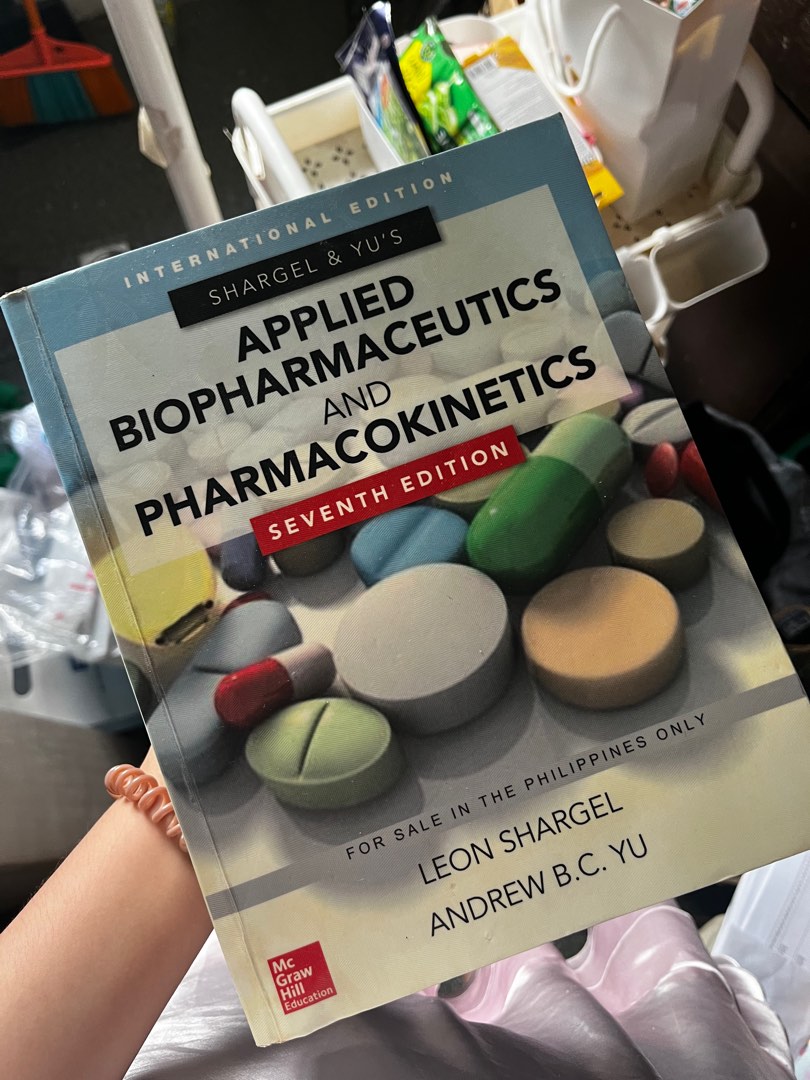 SHARGEL & YU'S Applied Biopharmaceutics and Pharmacokinetics Seventh ...