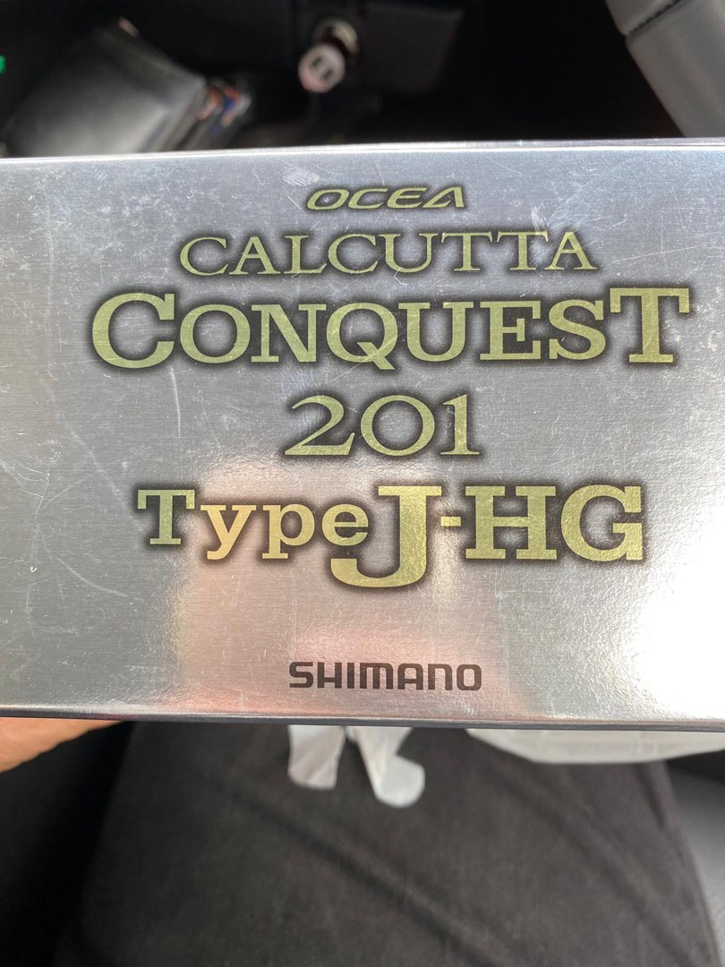 Shimano Calcutta Conquest 201 Type J (JDM), Sports Equipment, Fishing ...