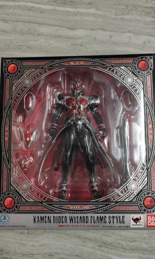 SIC Kamen Rider Wizard Flame Style, Hobbies & Toys, Toys & Games on ...