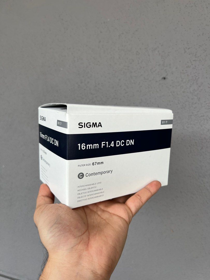 Sigma 16 F 1.4 DC DN Contemporary Lens, Photography, Lens & Kits on ...