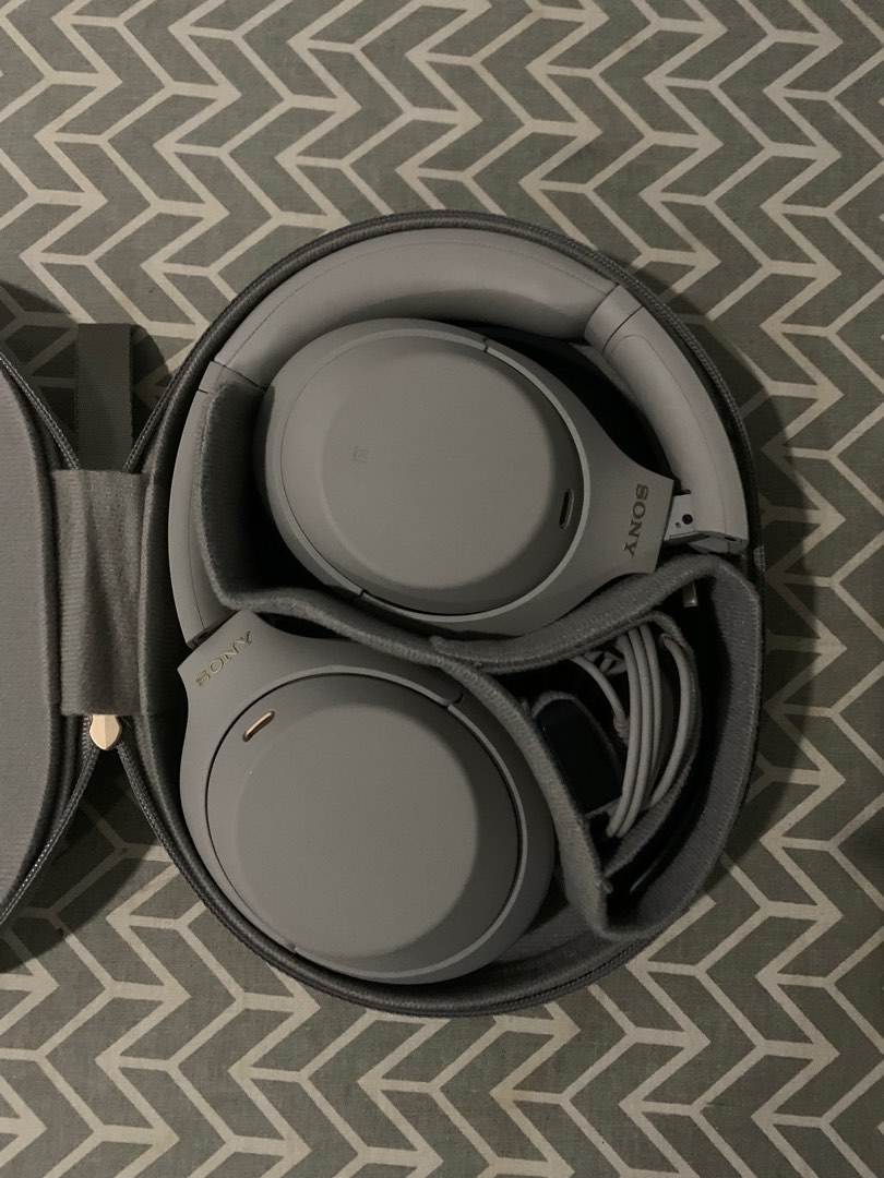 sony xm4, Audio, Headphones & Headsets on Carousell