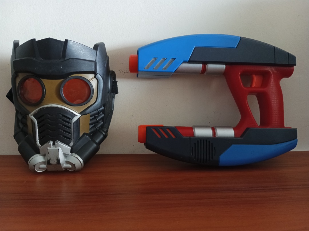 Star Lord Mask & Blaster, Hobbies & Toys, Toys & Games on Carousell
