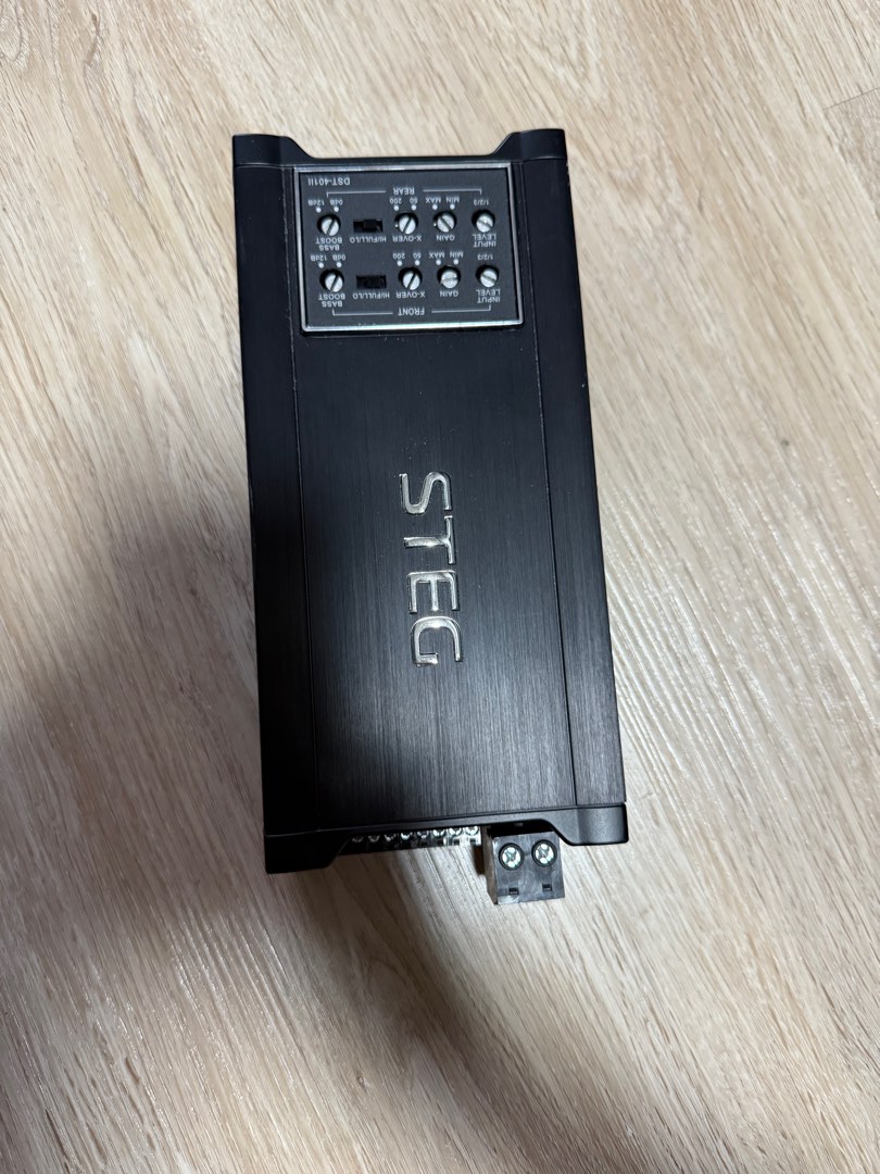 STEG DST401 II 4-channel amplifier, Audio, Soundbars, Speakers & Amplifiers on Carousell