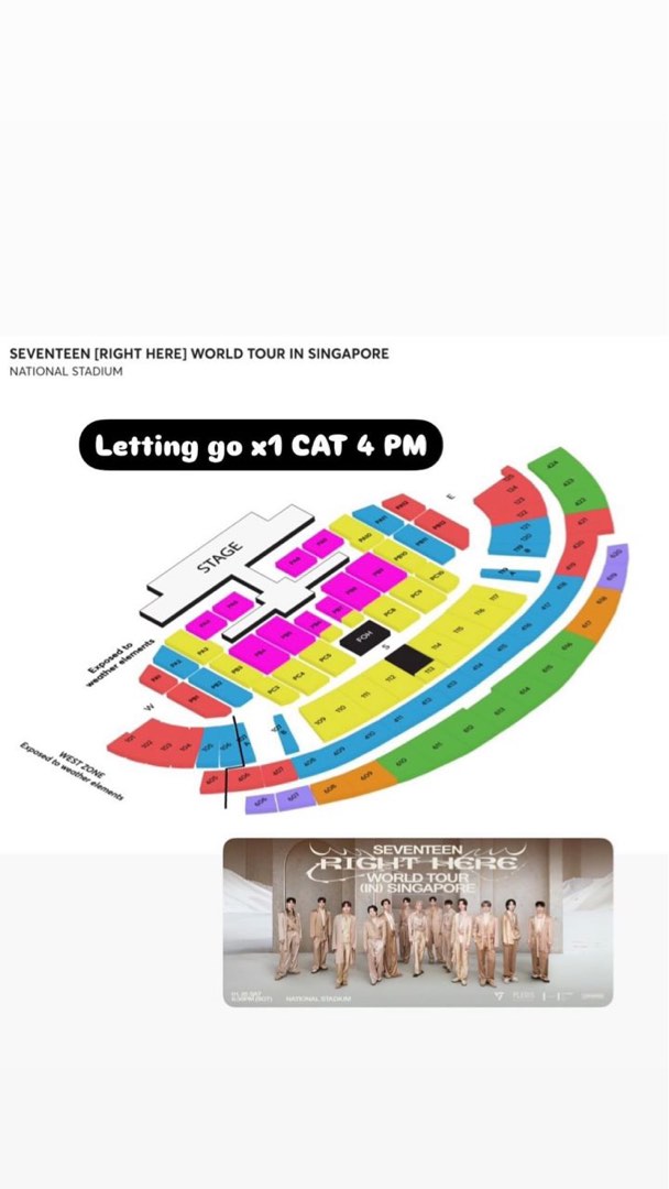 SVT CONCERT 2025 SG, Tickets & Vouchers, Event Tickets on Carousell