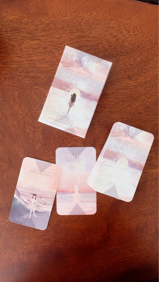 The Empowered Woman Affirmation Cards [Original Oracle Deck], Hobbies & Toys, Toys & Games on ...