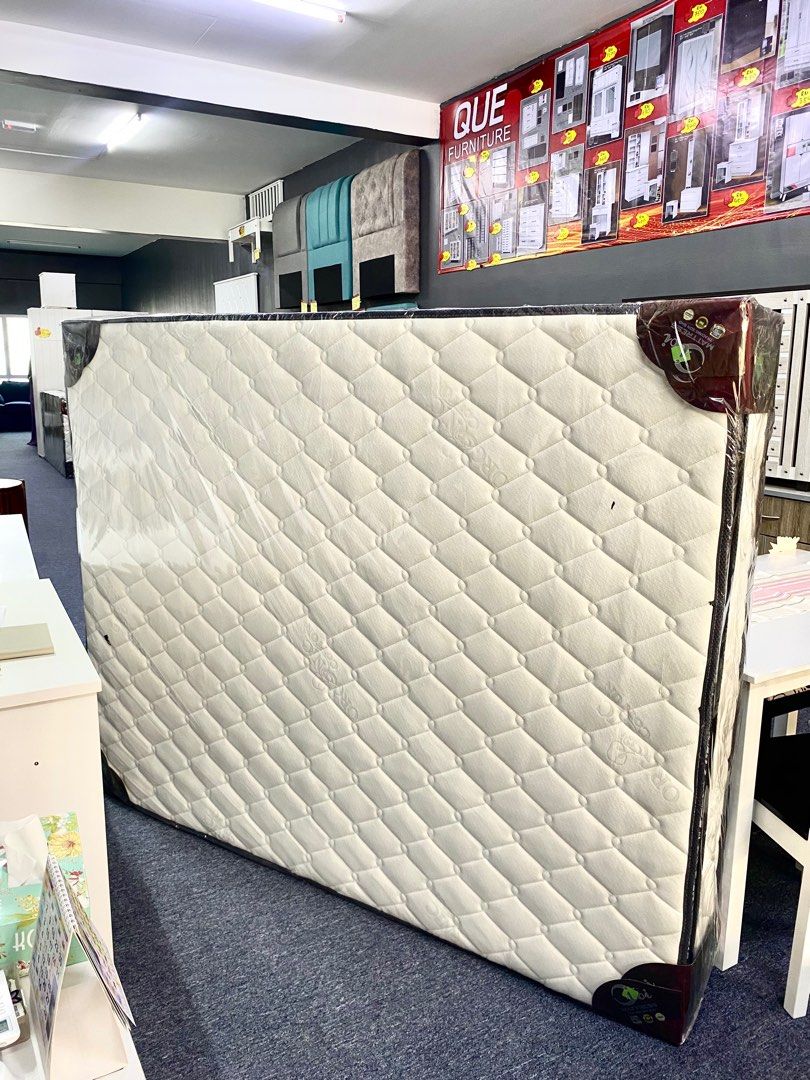 TILAM QUEEN 12INCH SPRING, Furniture & Home Living, Furniture, Bed ...